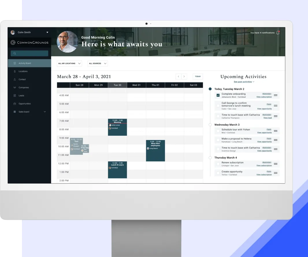 Let's work together to design a web application that's as unique as you are